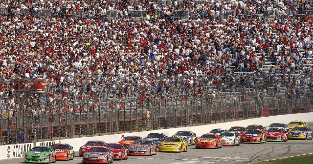 Nascar Crowds Down